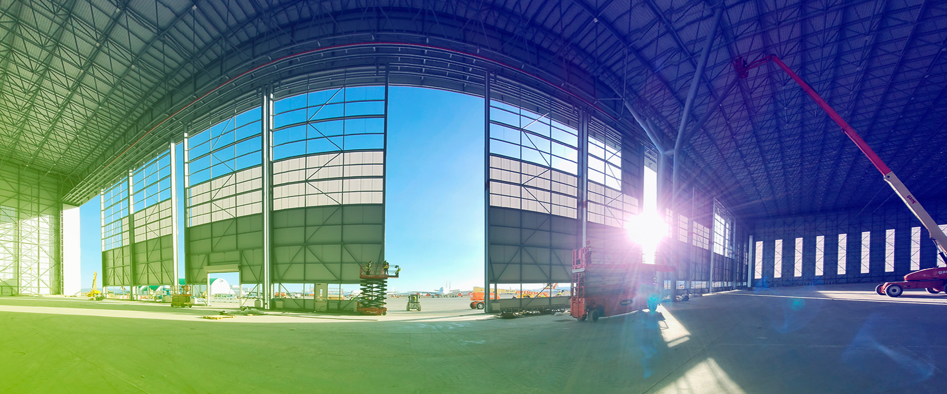 HANGAR DEL AEROPUERTO DE TERUEL - Gedesel